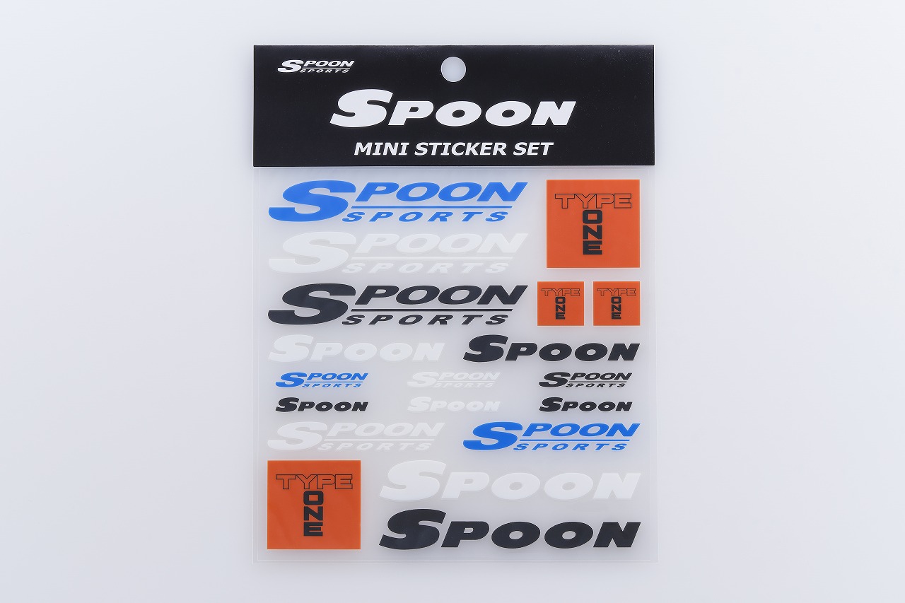【新製品】SPOON MINI STICKER SET | SPOONSPORTS INFORMATION